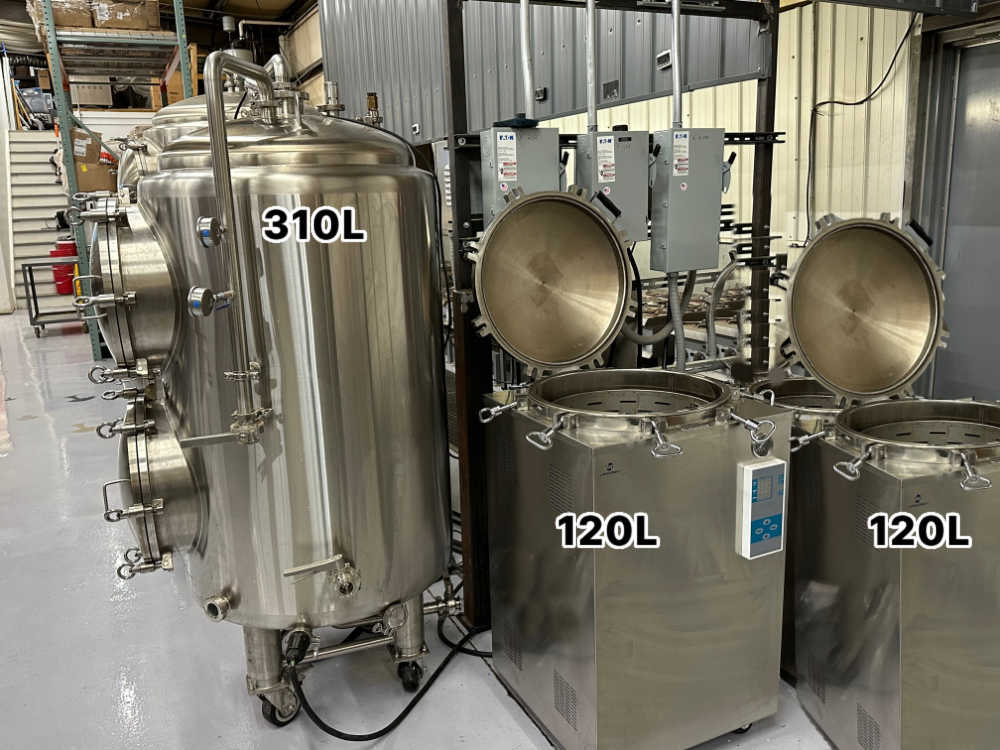150L Commercial Pressure Sterilizer | Midwest Grow Kits